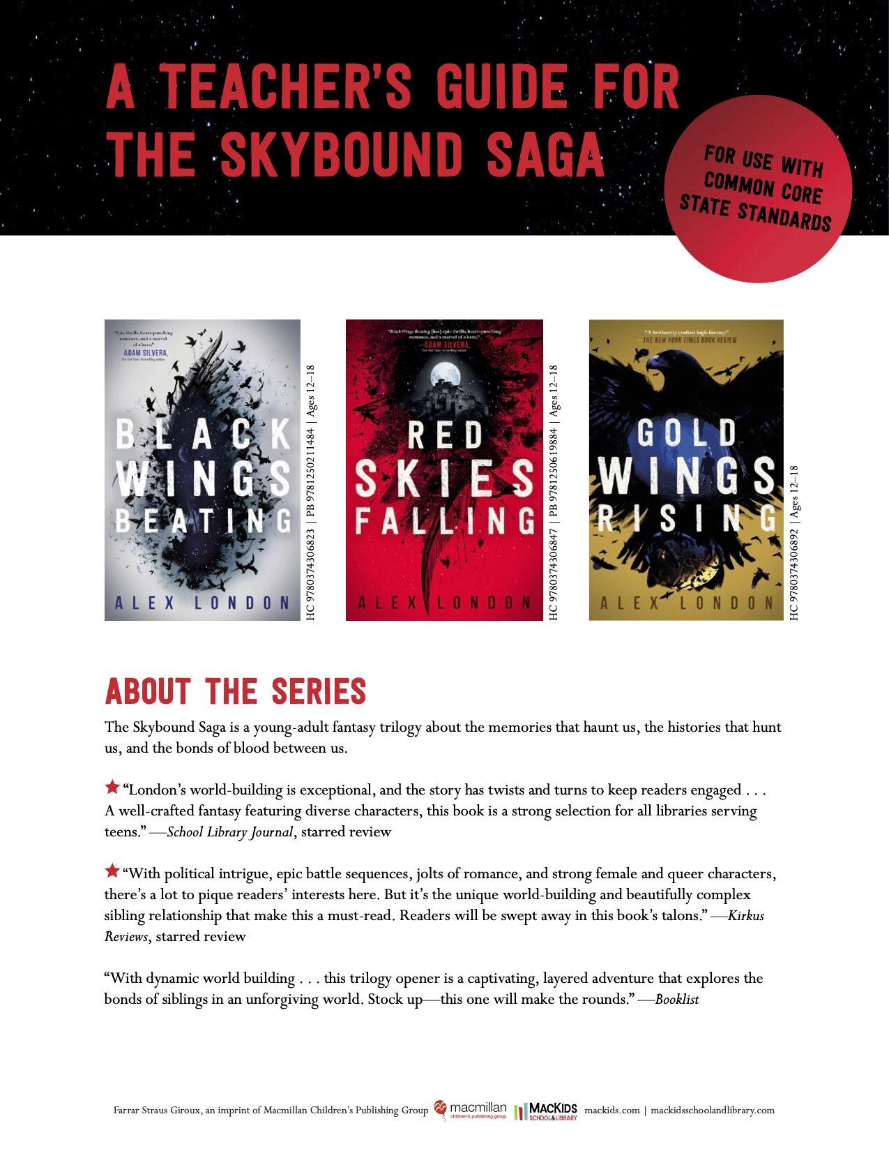 Skybound Saga — Alexander London