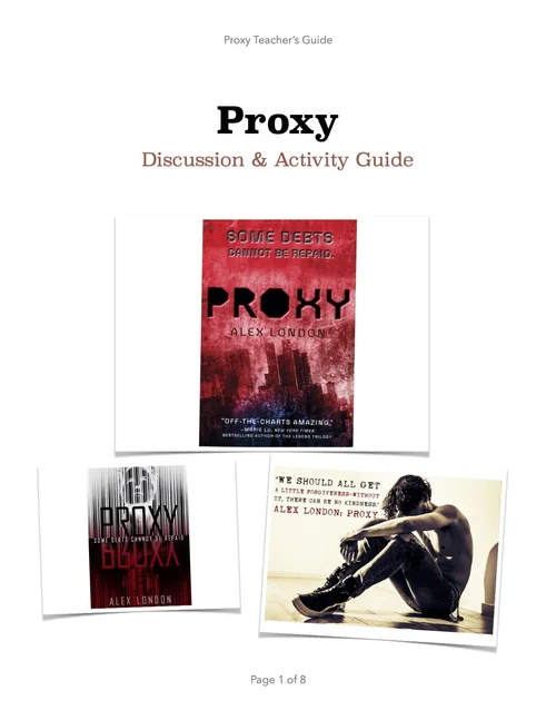 Proxy — Alexander London