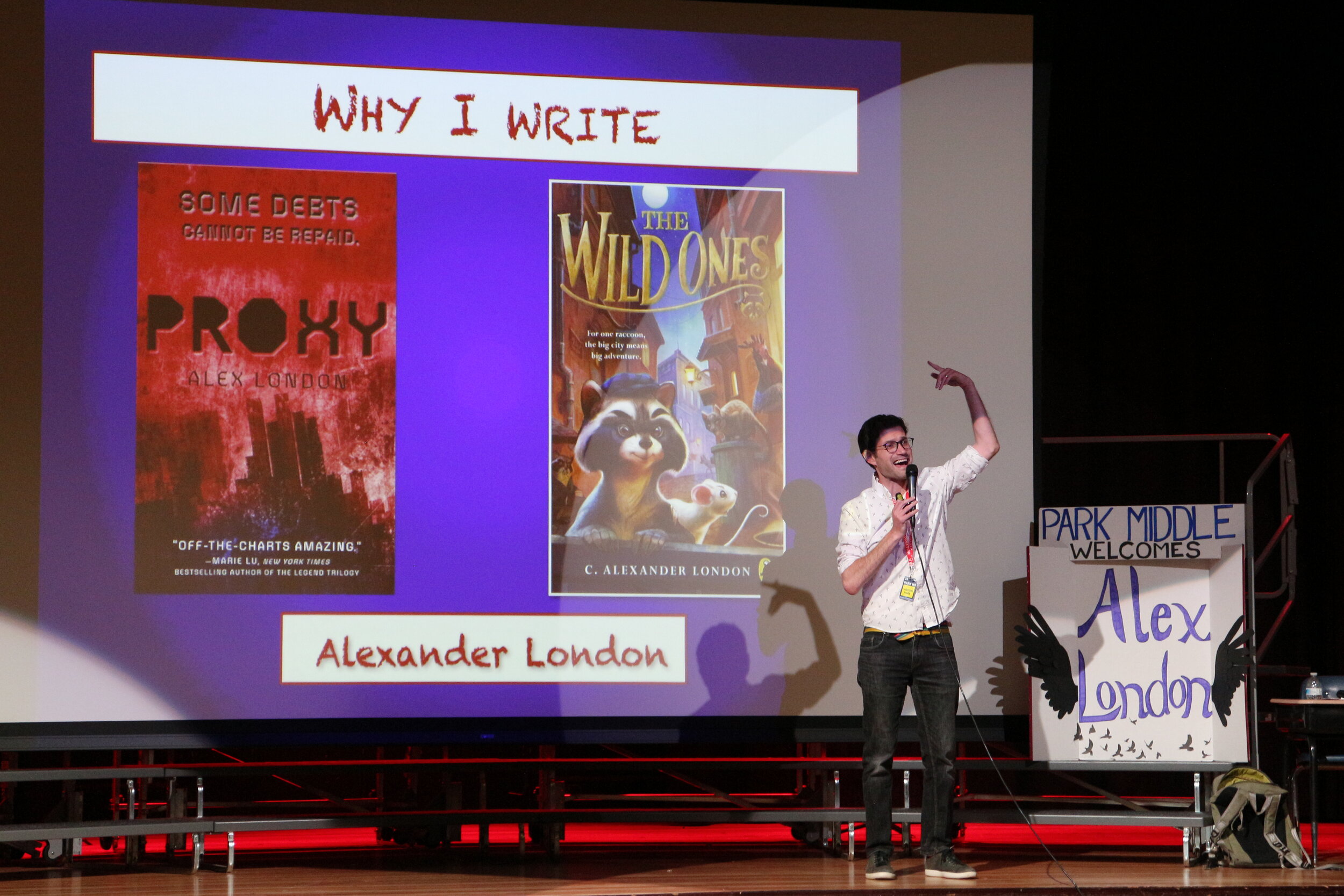 School Visits & Author Talks — Alexander London