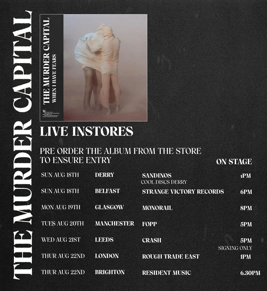 The Murder Capital share new single • WithGuitars
