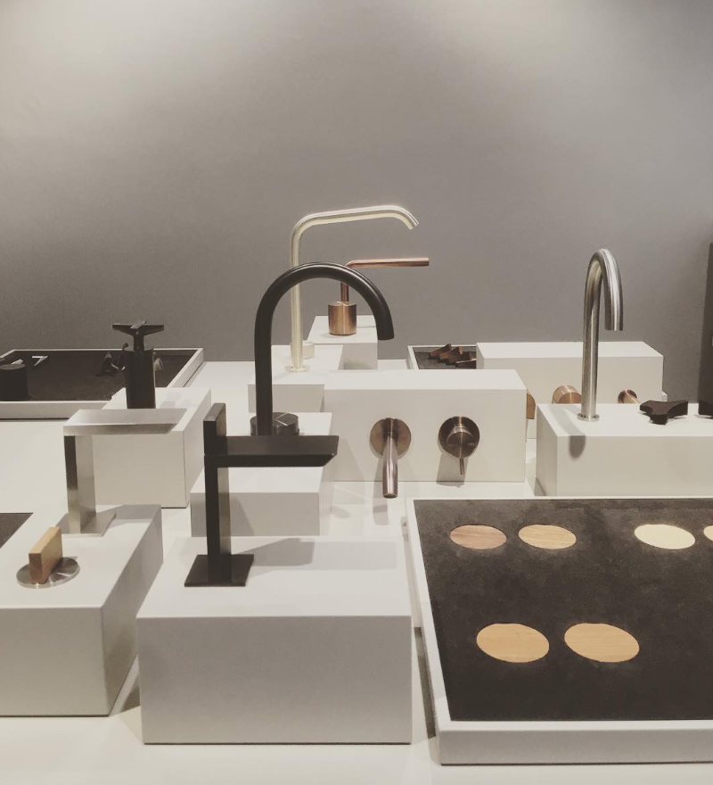HOT LIST: Sustainable, Stainless Steel Bath Taps and Fittings From Italy