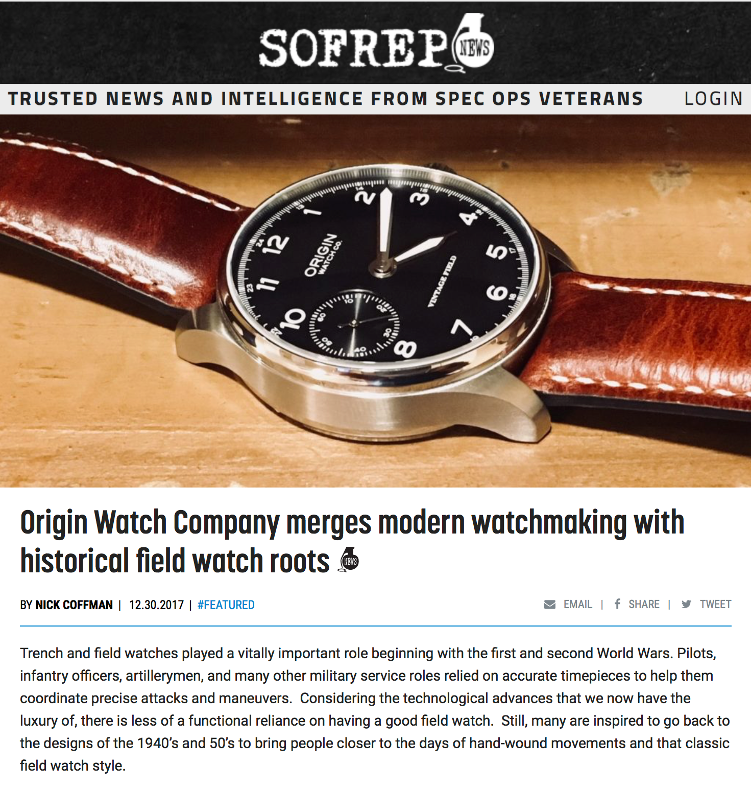 Origin Watch Co.