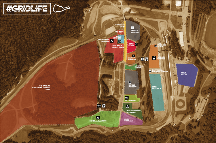GRIDLIFE SOUTH FESTIVAL MAP — #GRIDLIFE