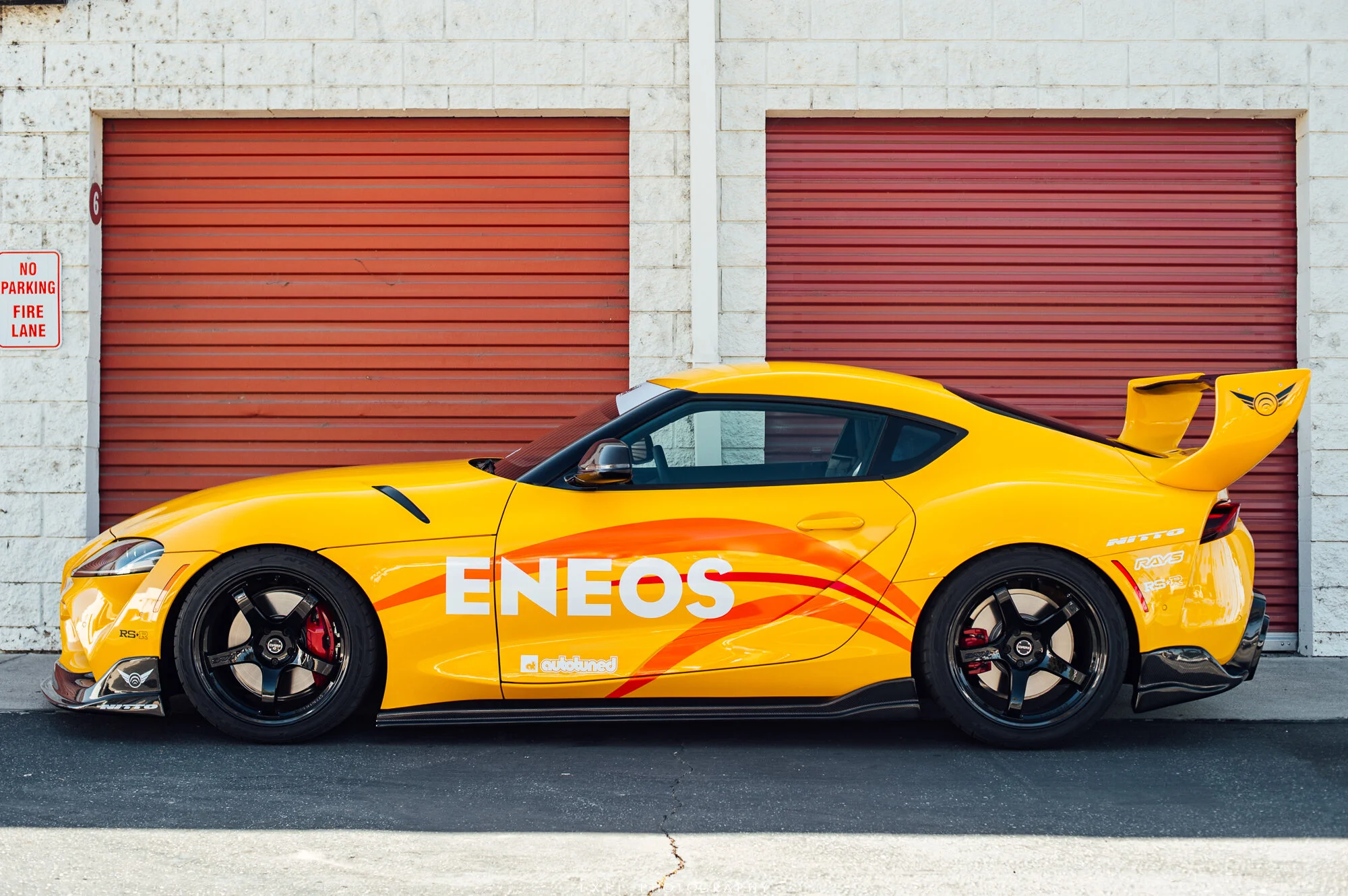 2020 GR Supra with Autotuned S1 Carbon Fiber Lip Kit and Wing — LXII ...