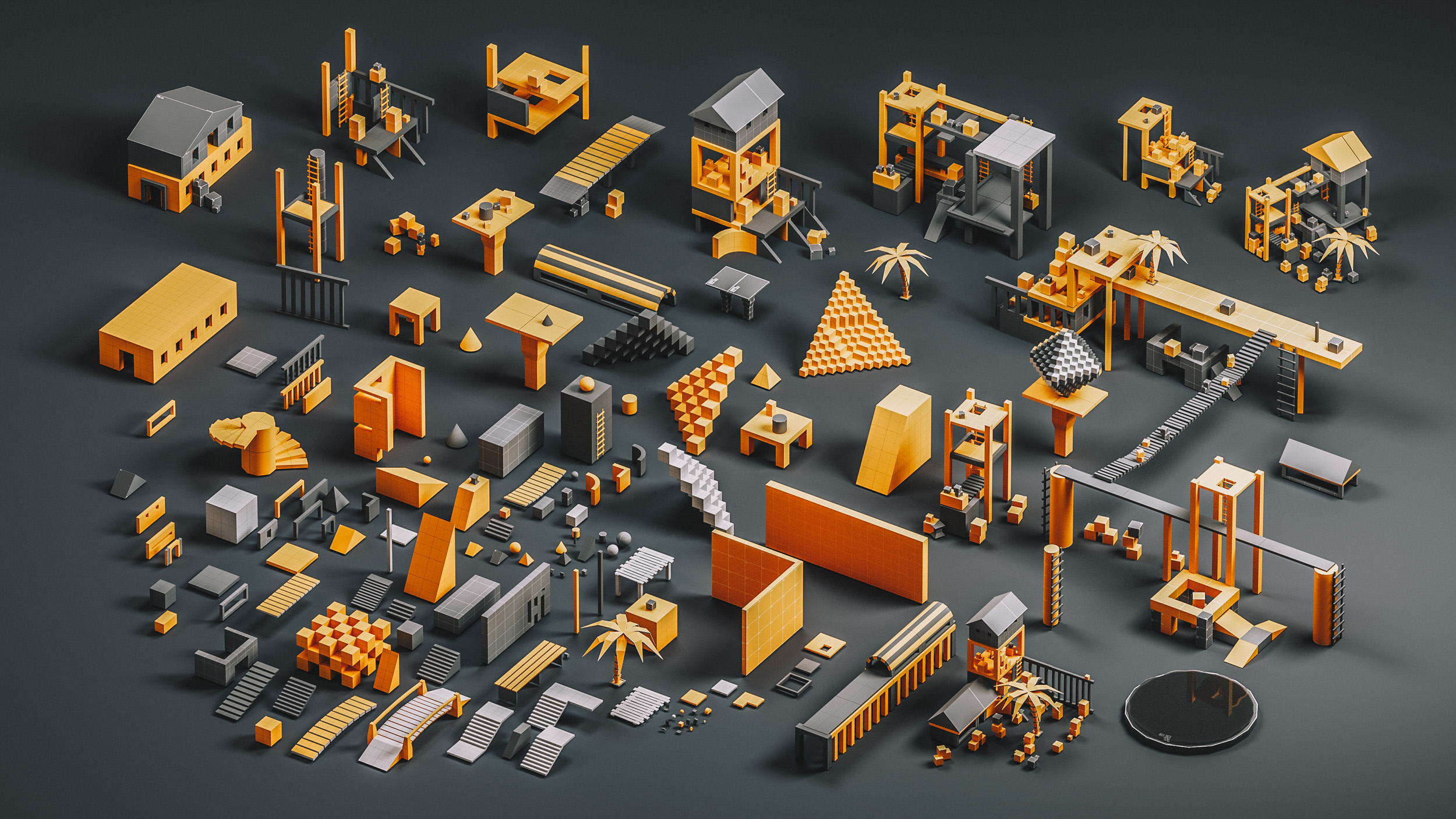 Game Template — Real Time 3D Assets by beffio studio