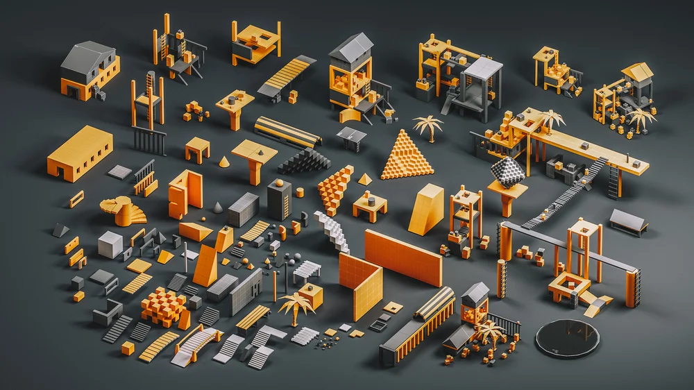 Game Template — Real Time 3D Assets by beffio studio