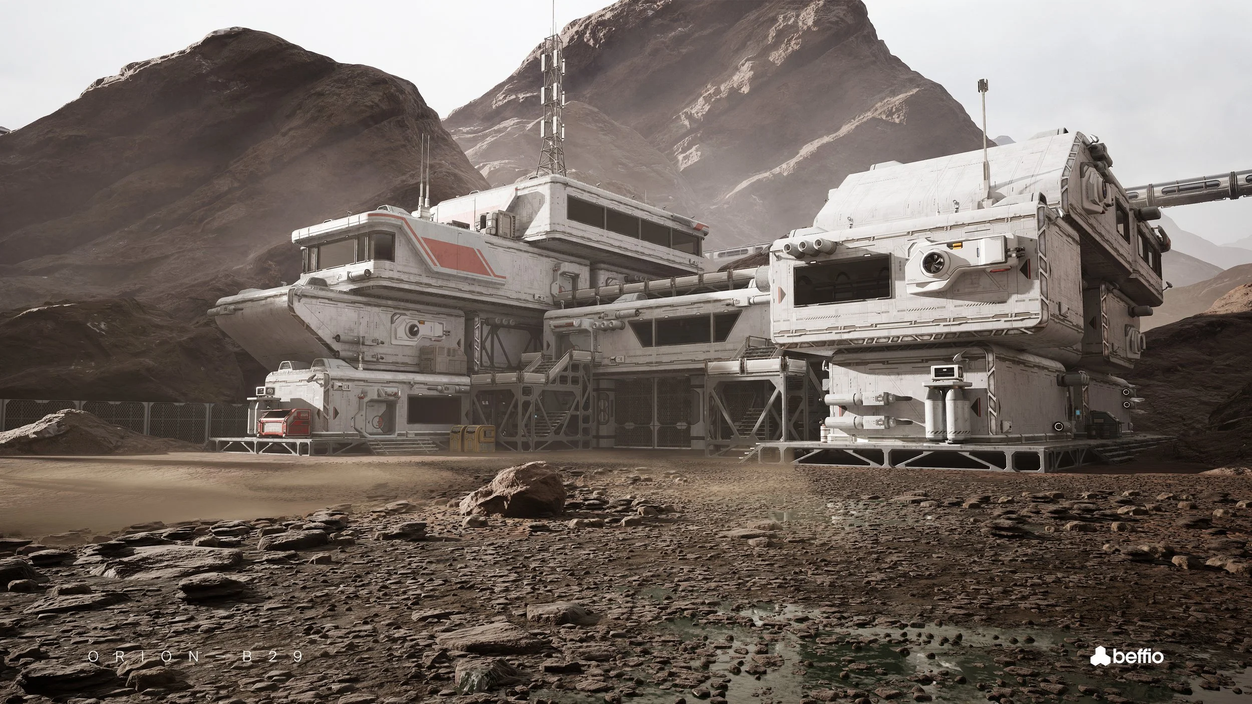 Orion B29 Pack — Real Time 3D Assets by beffio studio