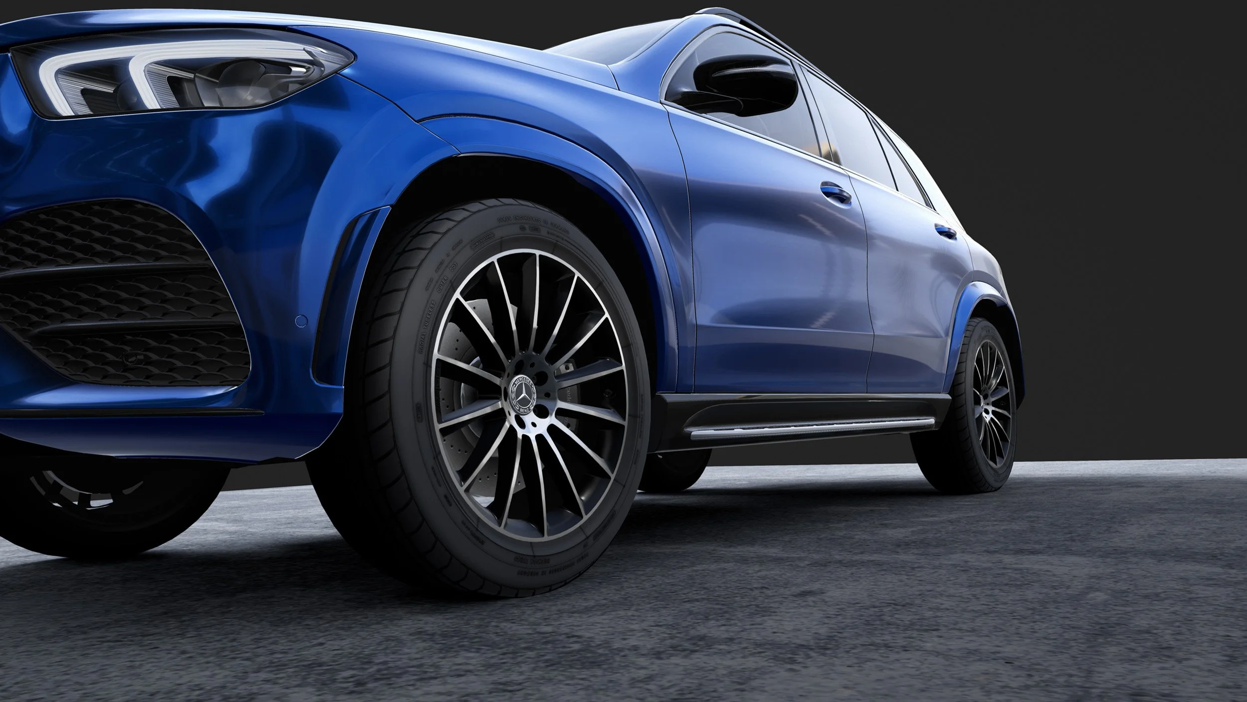 Mercedes Car App — Real Time 3D Assets by beffio studio