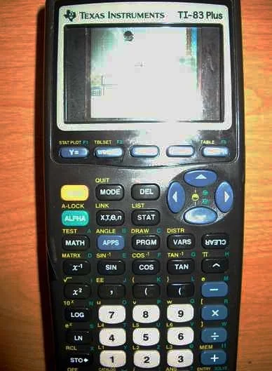 GameBoy inside a TI-83 case — Mark Bowers