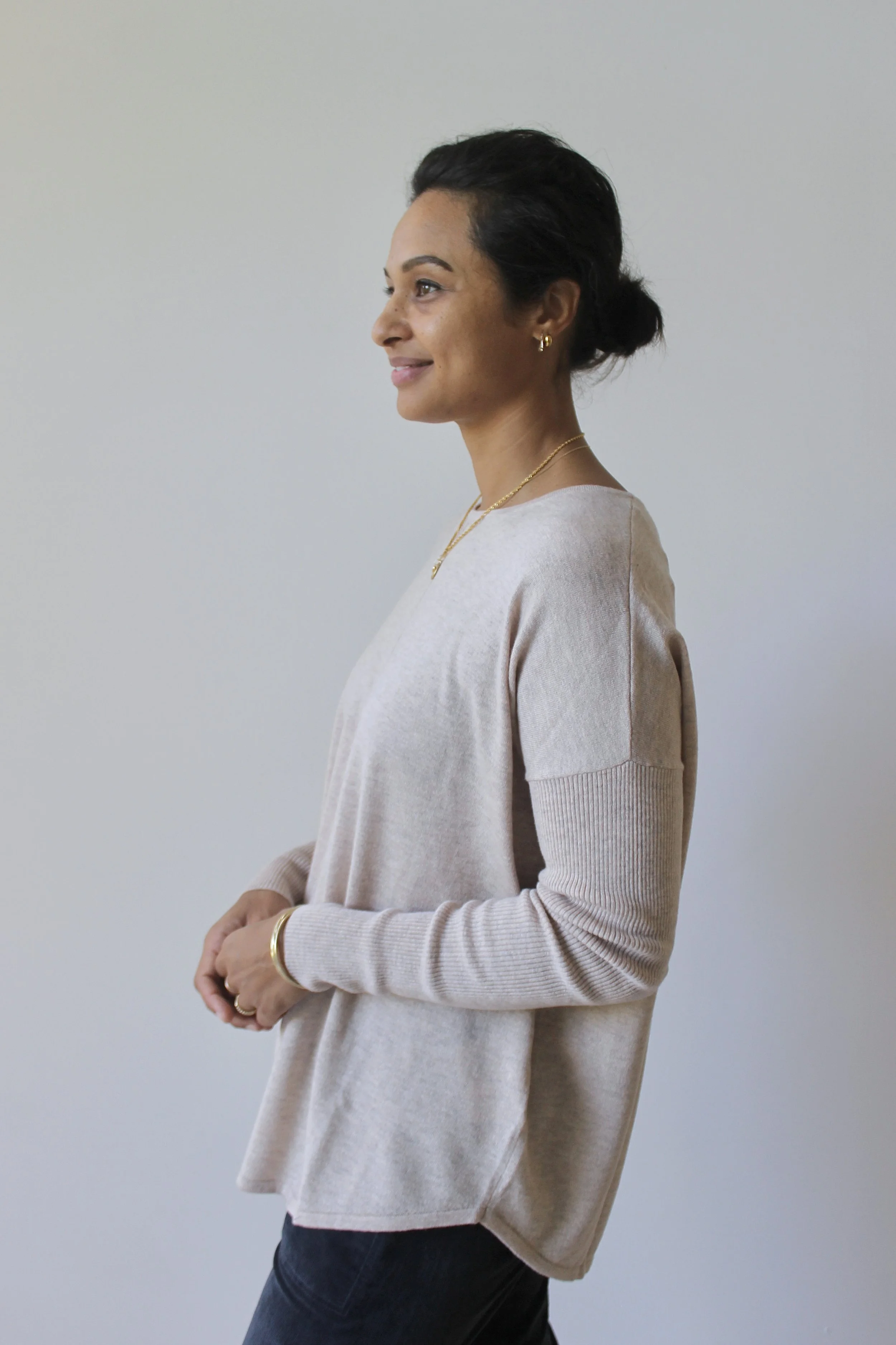 Bell & Ford – Issy Linen Twill Jacket in Light Denim — Bell & Ford