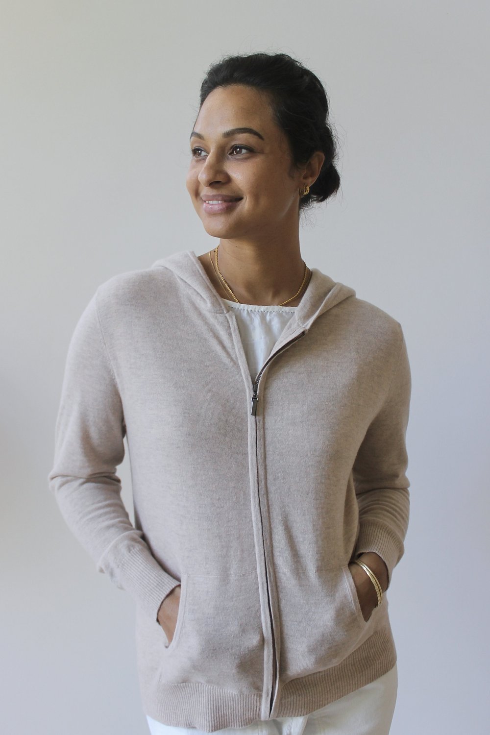 Bell & Ford – Issy Linen Twill Jacket in Light Denim — Bell & Ford