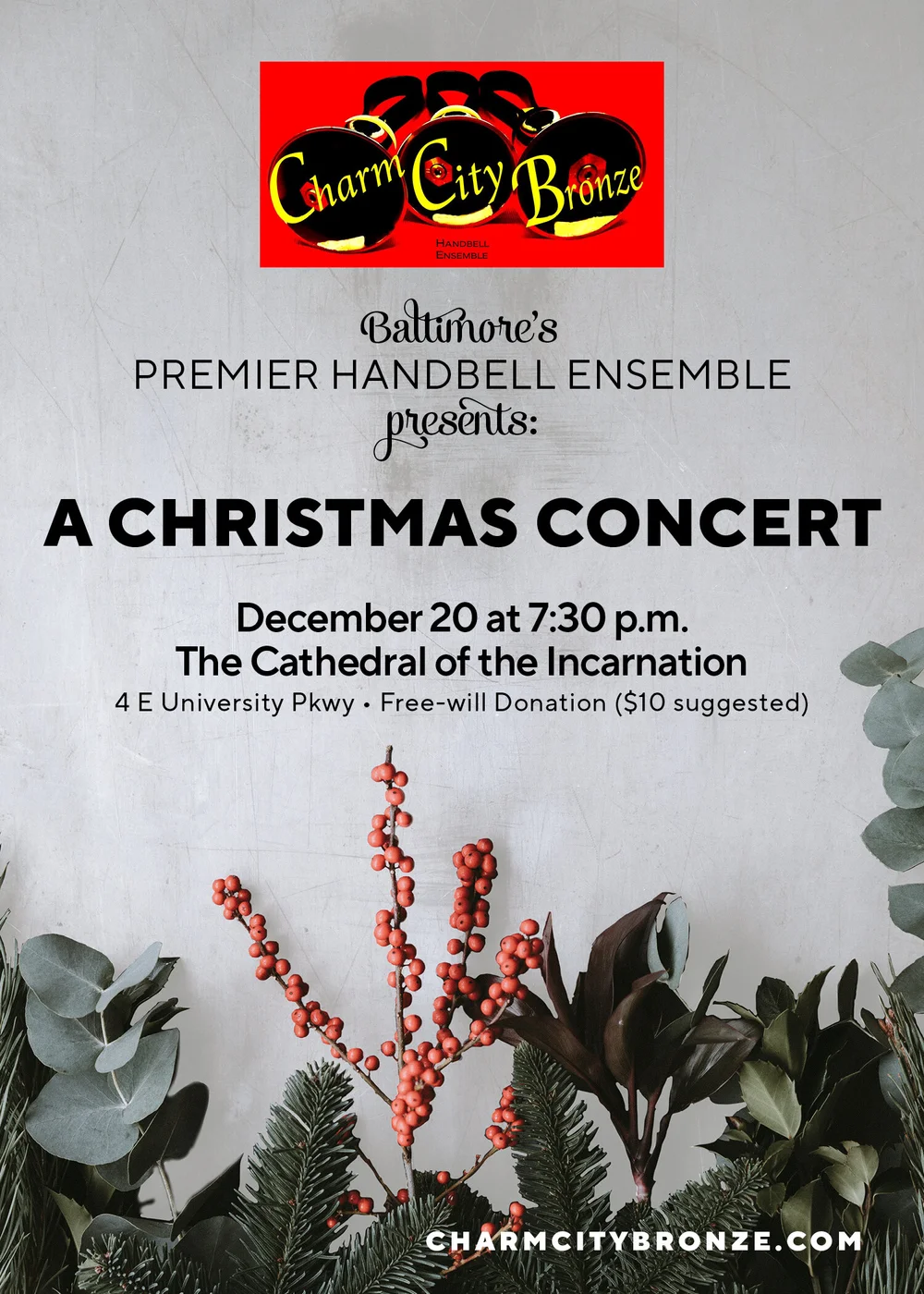 Charm City Bronze Handbell Ensemble Baltimore, MD