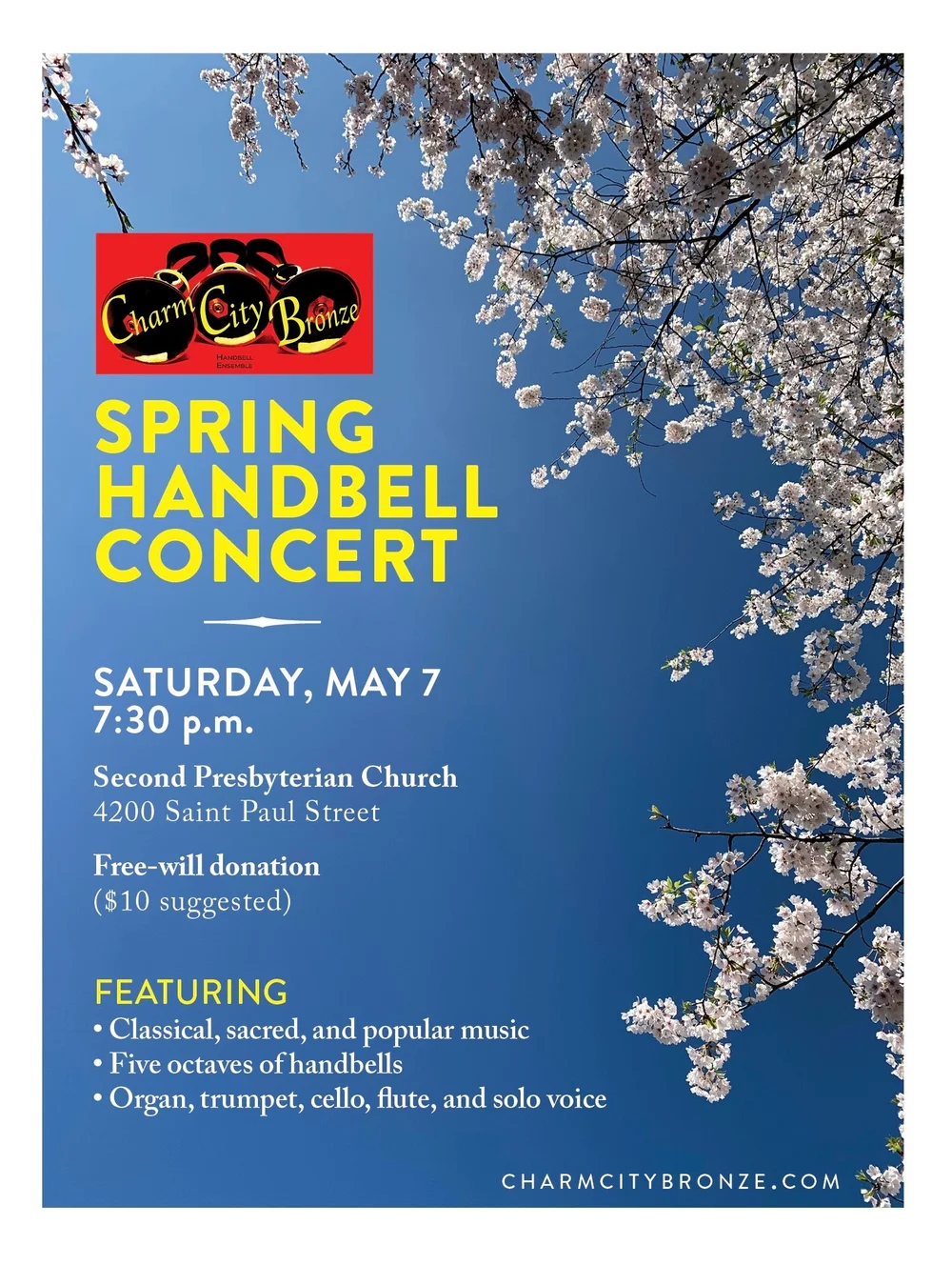 Charm City Bronze Handbell Ensemble Baltimore, MD