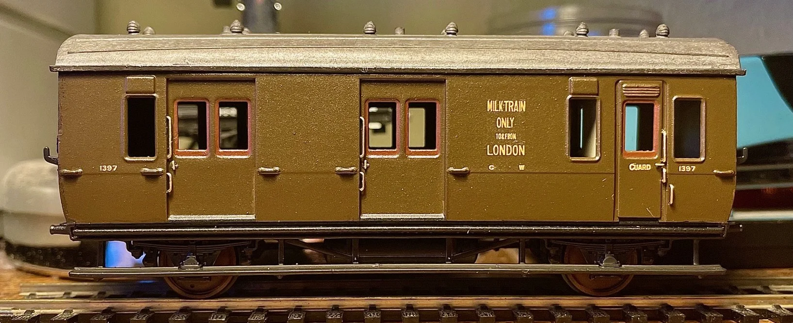 Swansea Railway Modellers Group — GWR Dia. O13 Milk Brake Van