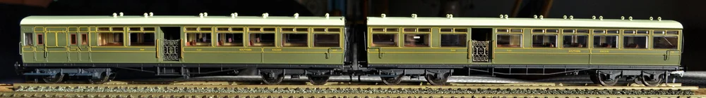 Swansea Railway Modellers Group — Review: Ex-LSWR ‘Gate Stock’ push ...
