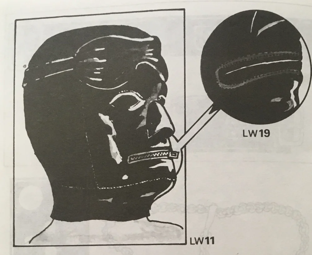 The legend of The London Leatherman Head Mask, LW11 & LW19 — The London ...