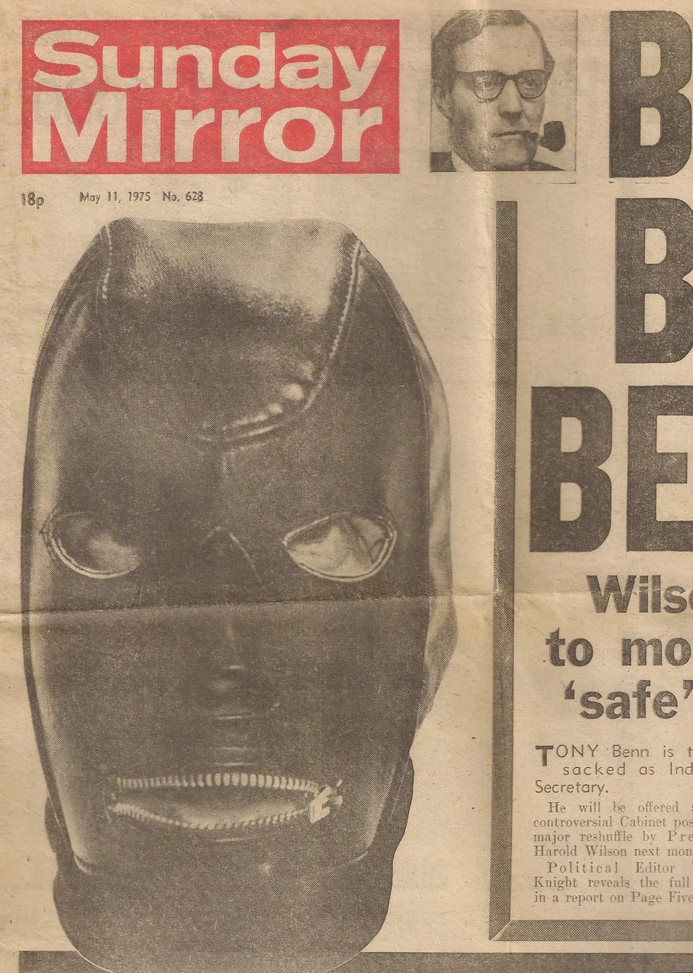 Behind The Black Leather LW11 Zip Mask — The London Leatherman