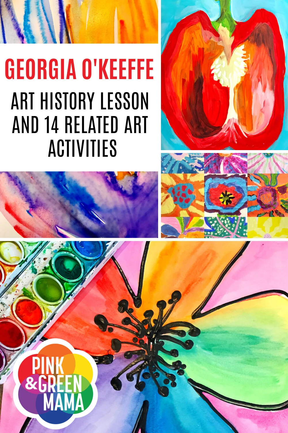 Georgia O'Keeffe Art History and Art Lessons for Kids PDF Ebook ...