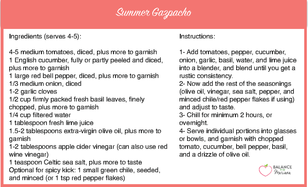 Three Easy & Delicious Seasonal Dishes to Enjoy this Summer! — Balance ...