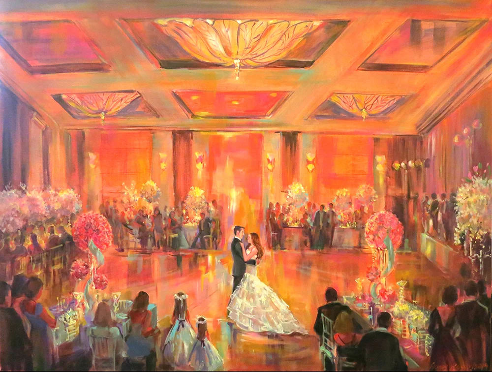 Live Event Painting — AGNES CSISZAR RUSSO