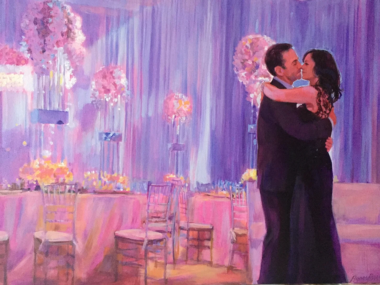 Live Event Painting — AGNES CSISZAR RUSSO