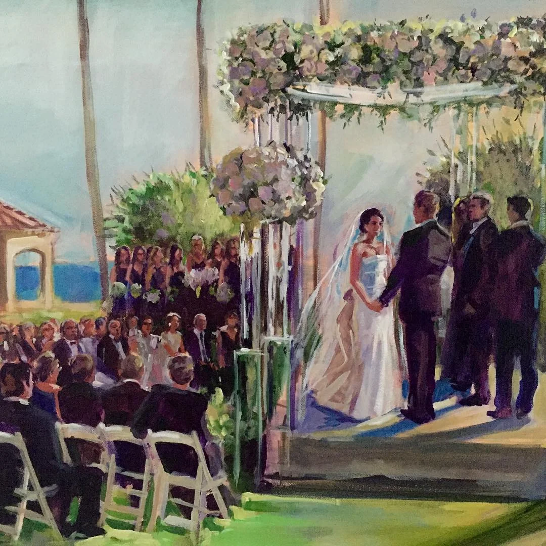 Live Event Painting — AGNES CSISZAR RUSSO