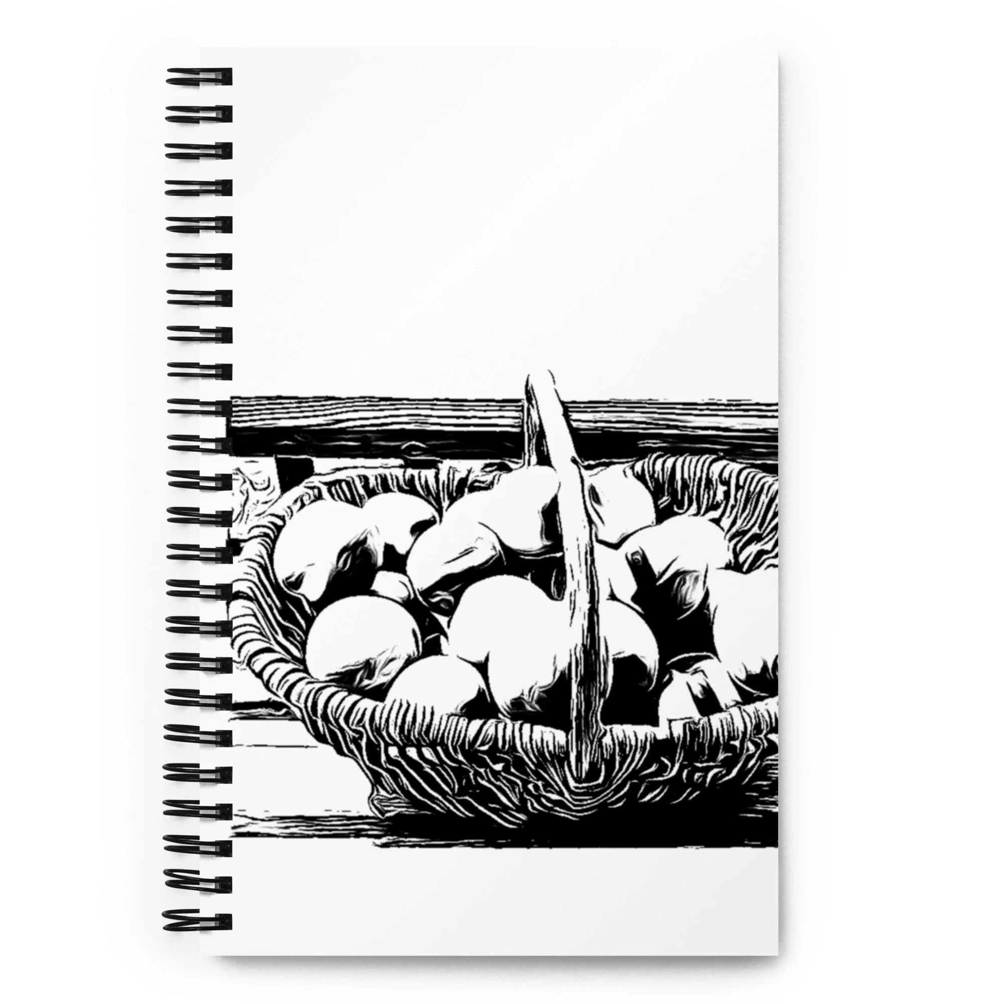 Spiral Notebook Harvest Basket Daily Harvest Designs LLC spiral-notebook-harvest-basket-daily-harvest-designs-llc
