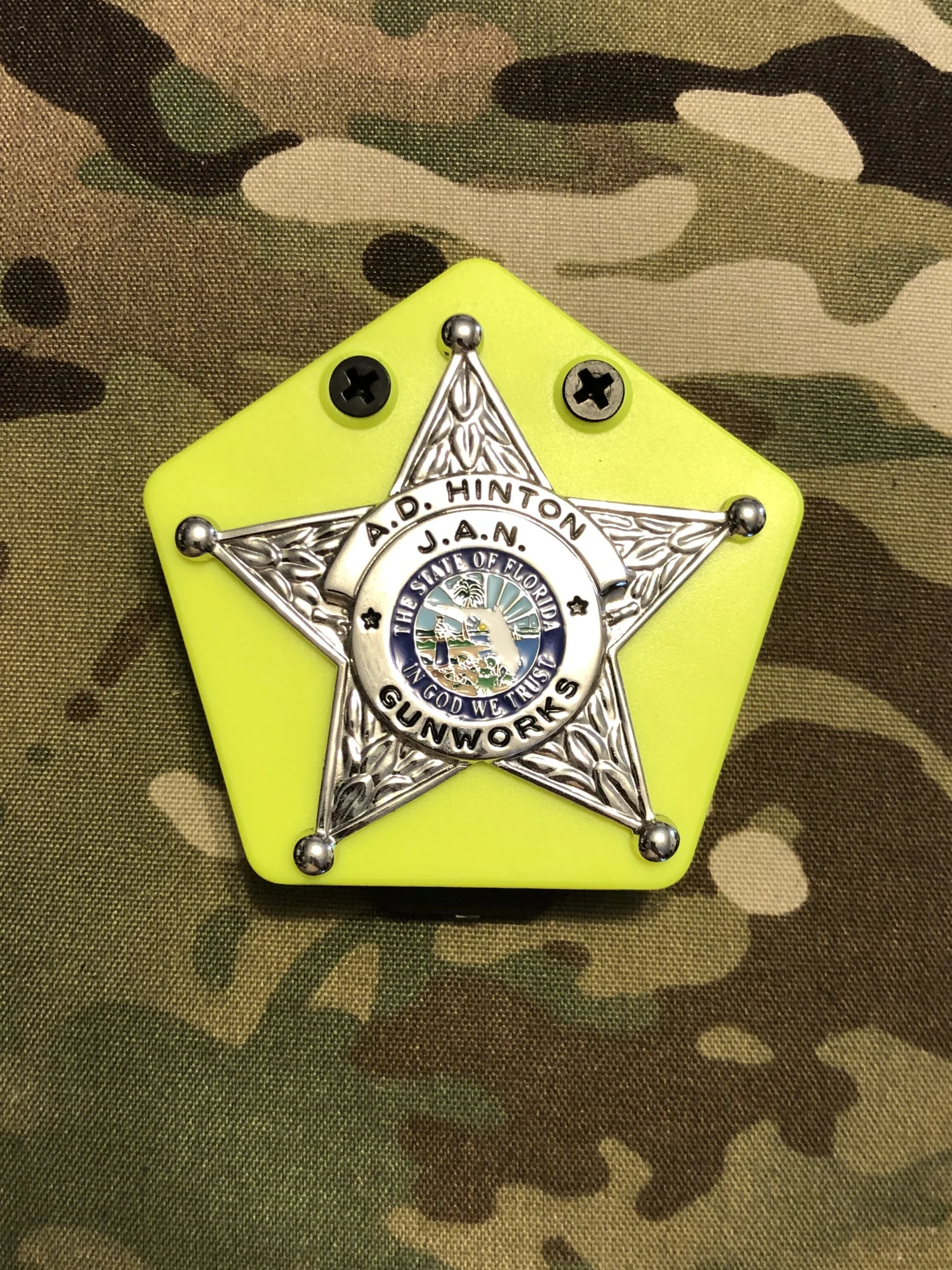 Police Badge Star Of David