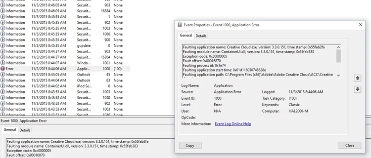 How Fault Code and Offset Work (Application Crash) — Corné van Driel