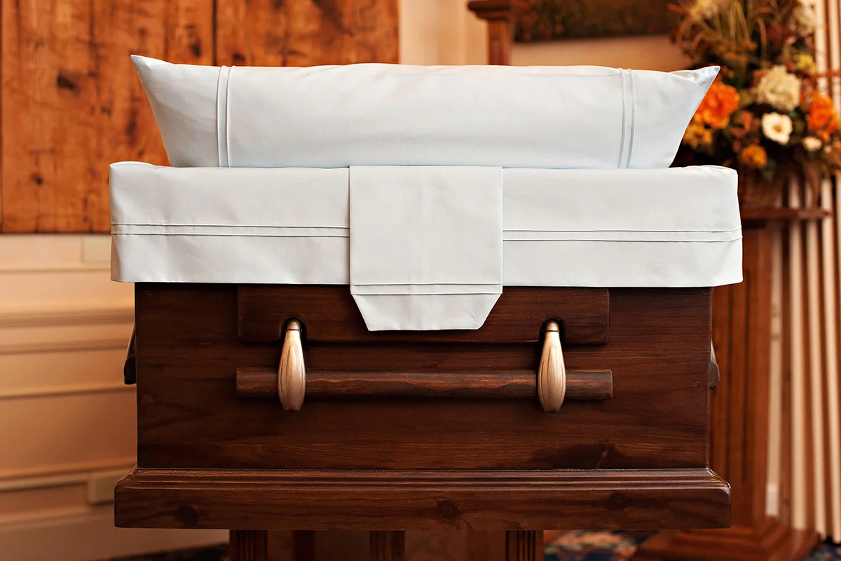 Priest Casket In Tavern Brown Northwoods Casket Company priest-casket-in-tavern-brown-northwoods-casket-company
