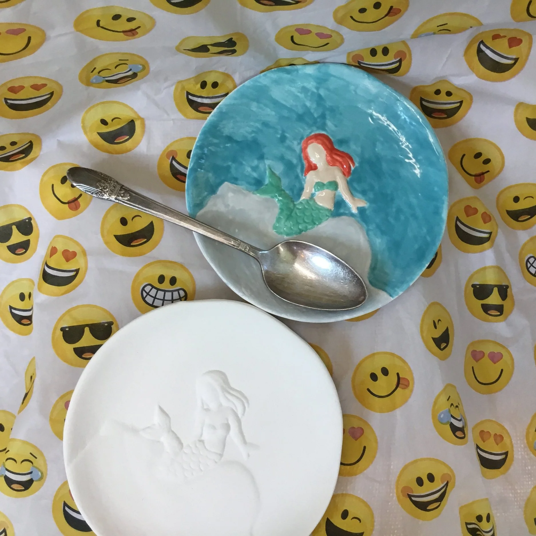 Mermaid Dish — Paint Your Own Pottery