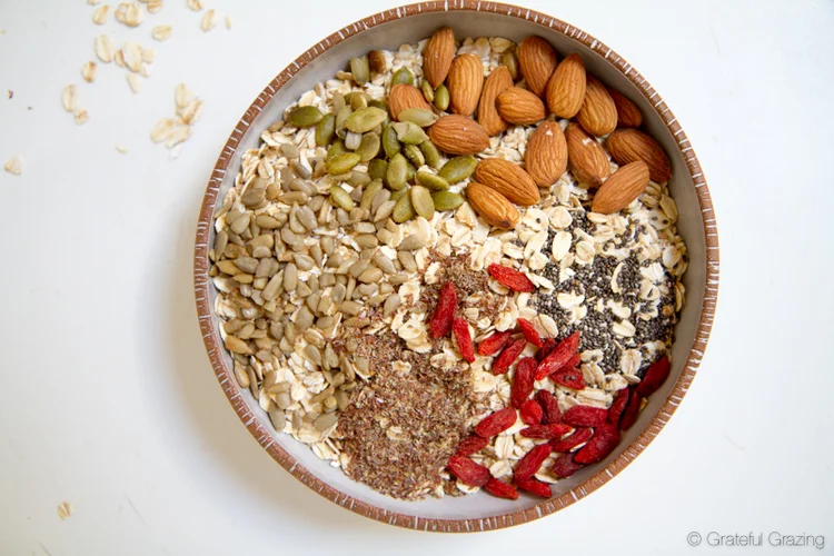 Splendidly Seedy Granola Bars — Grateful Grazing