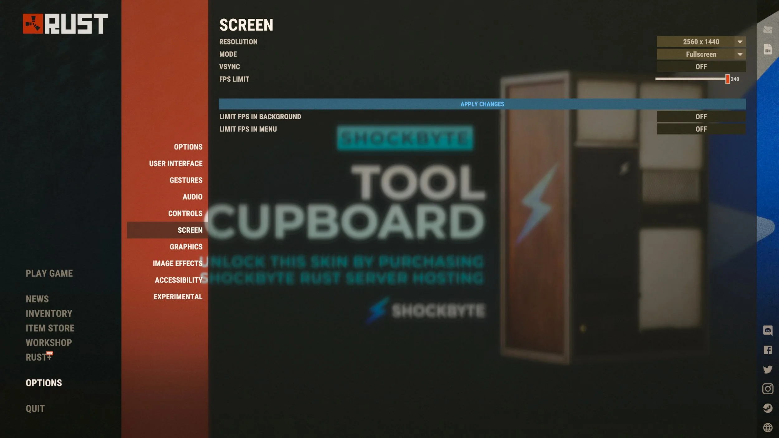 Improve your FPS on Rust — Rustafied