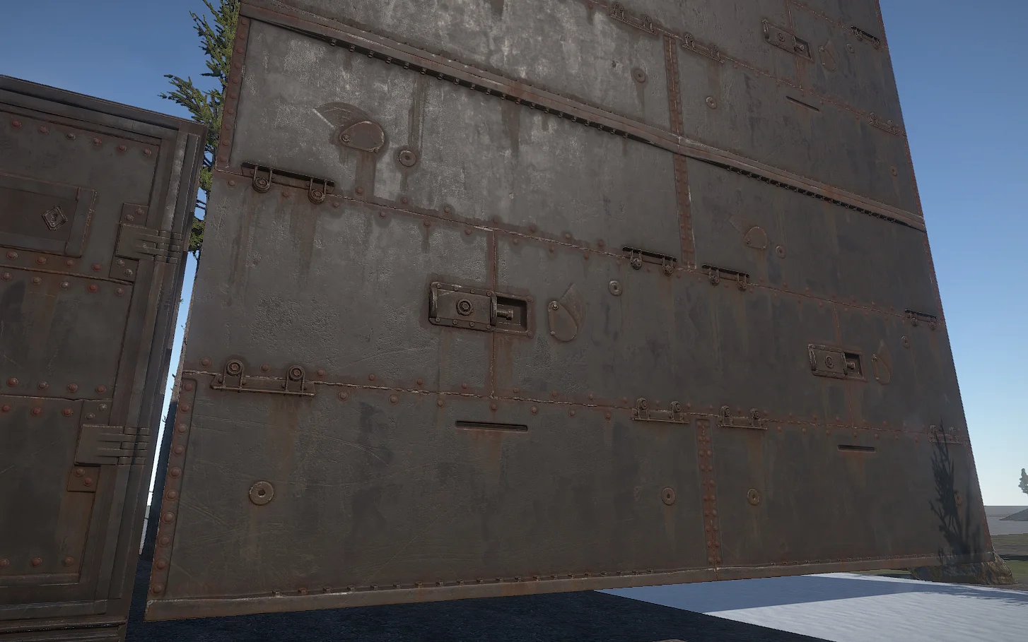 Rust Armored Wall