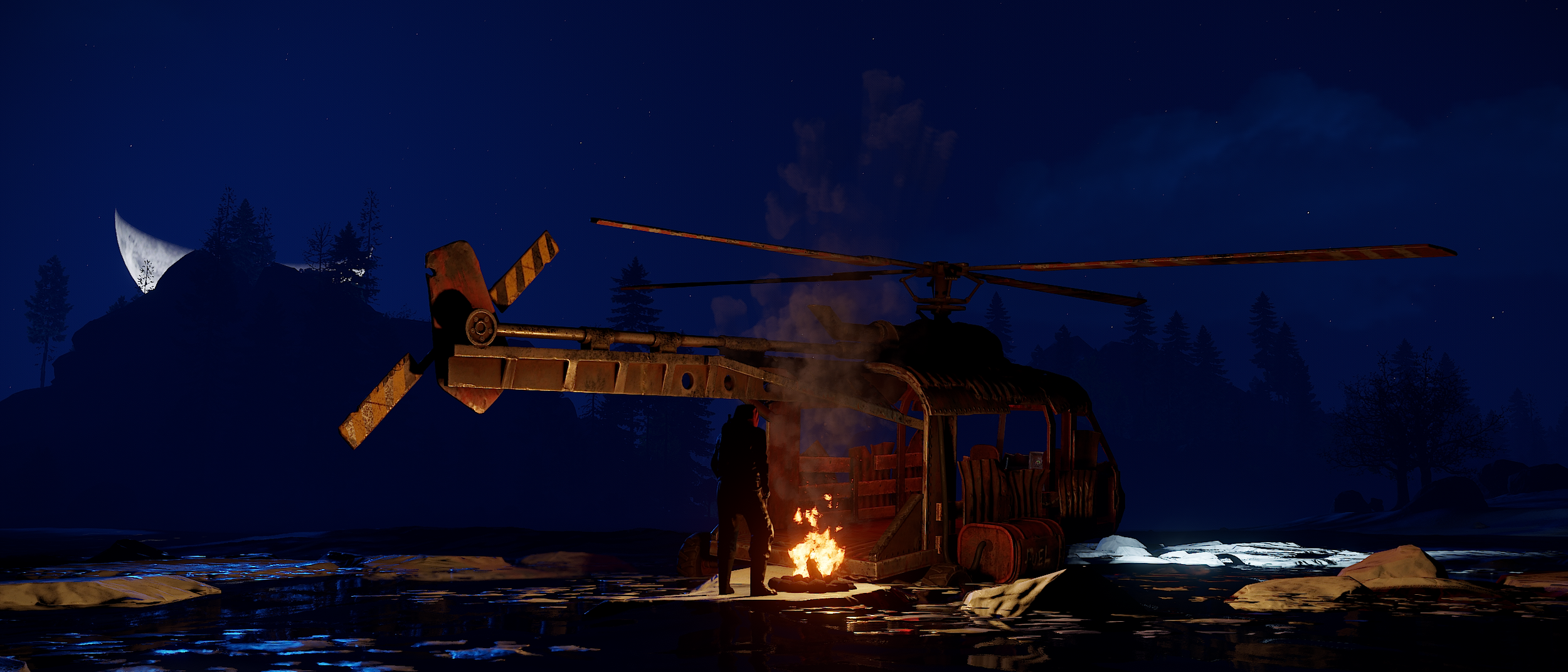 Meet the Scrap Transport Helicopter — Rustafied