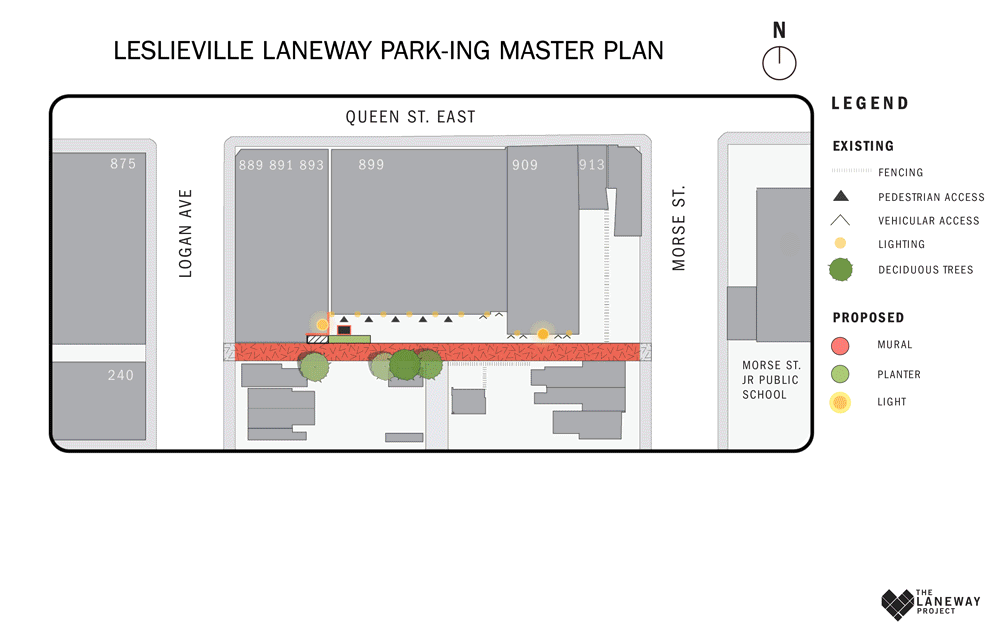 Taking the Laneway to School in Leslieville — The Laneway Project