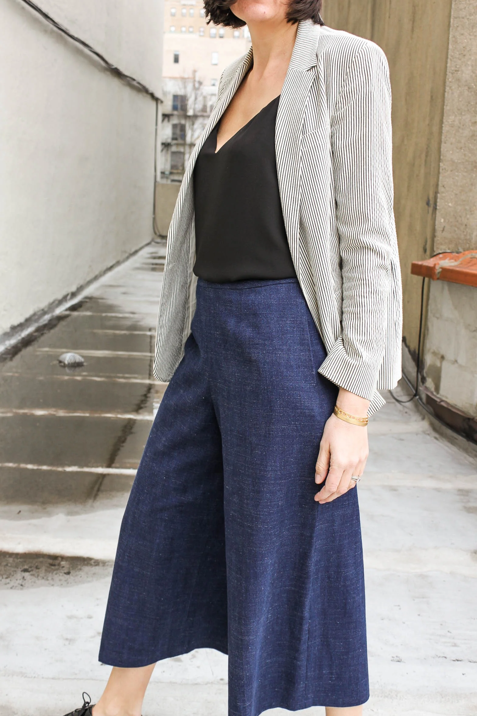 Winter culottes stylin' — Noble & Daughter