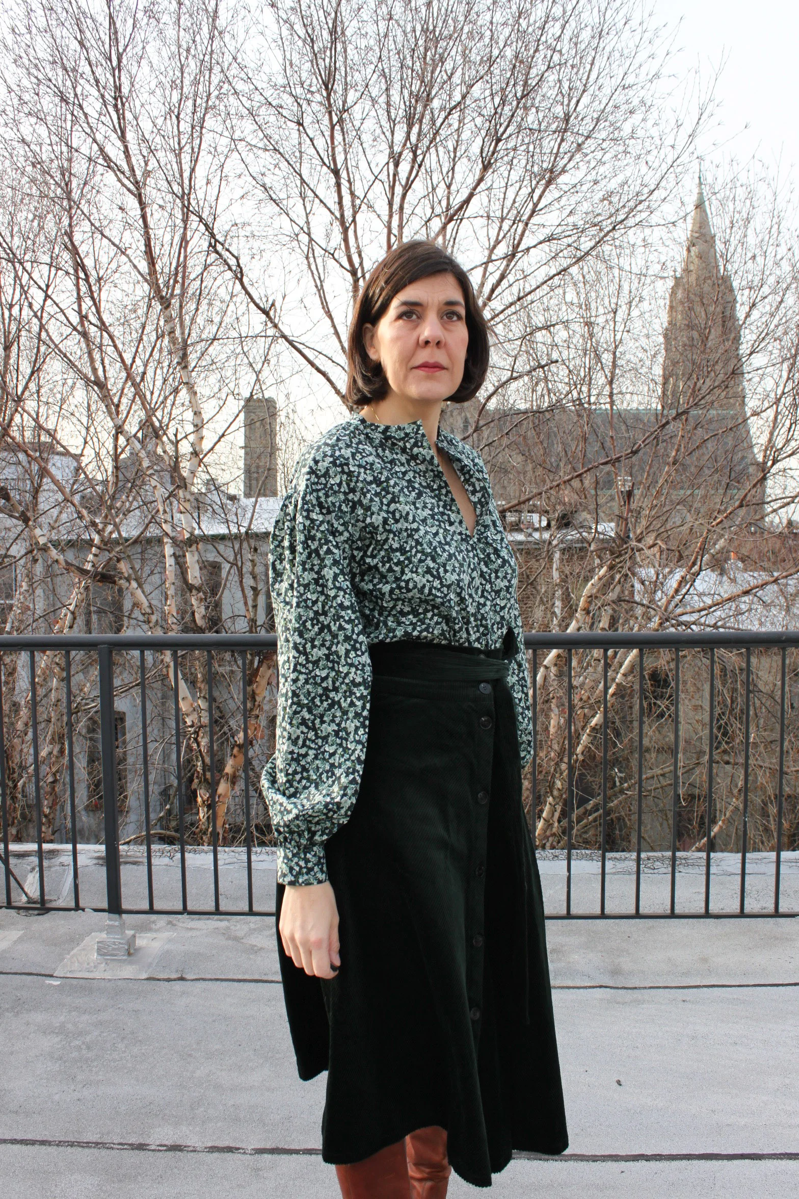 The Liberty blouse with all the gathers — Noble & Daughter