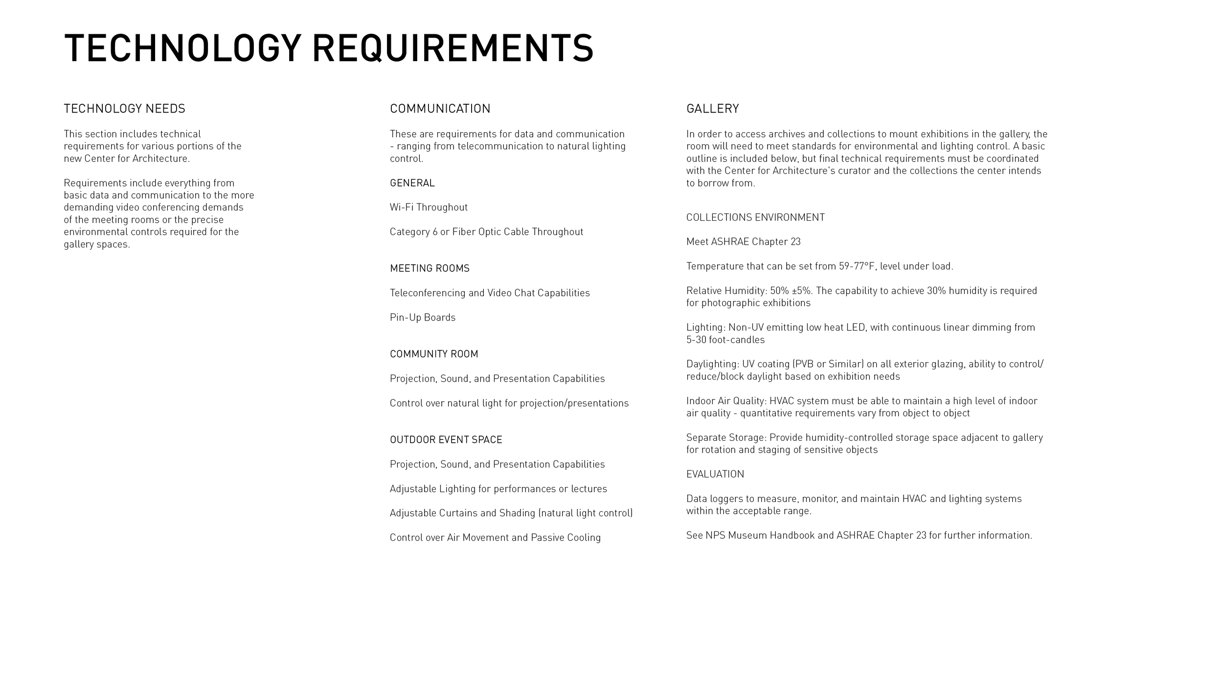 Center for Architecture — Murray Legge Architecture