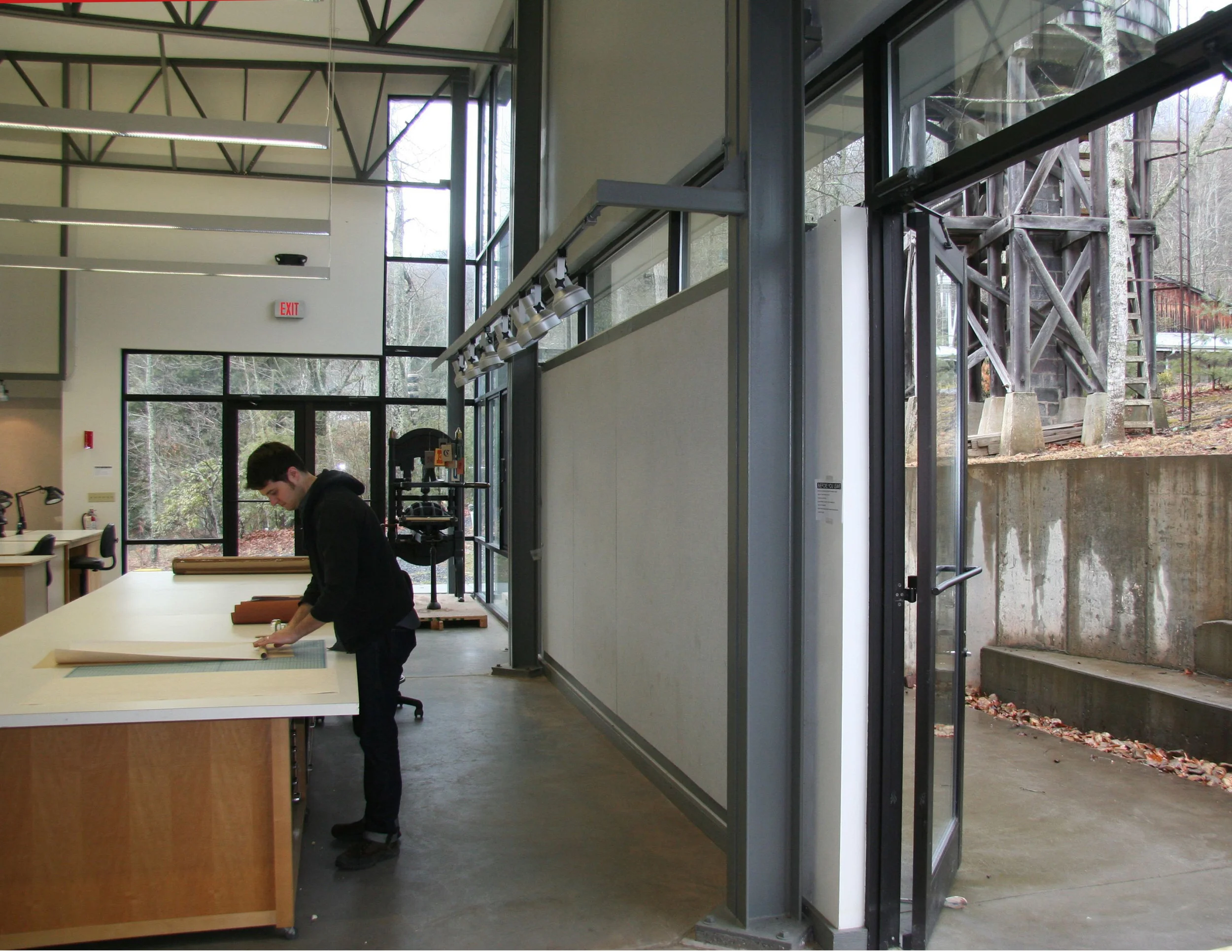 Penland School of Crafts Phase I - 2D Studio — CANNONarchitects