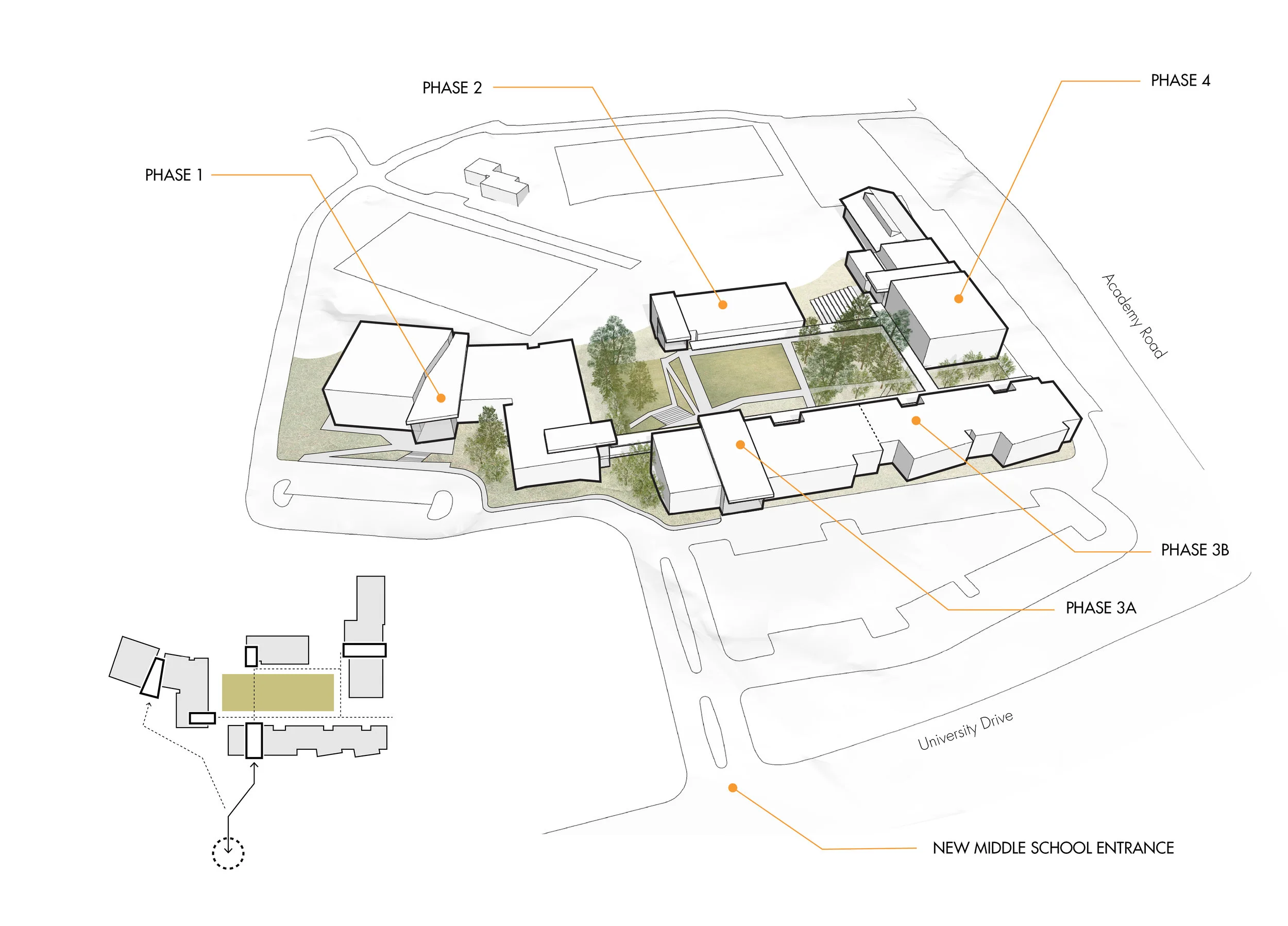 durham academy phases I - IV — CANNONarchitects