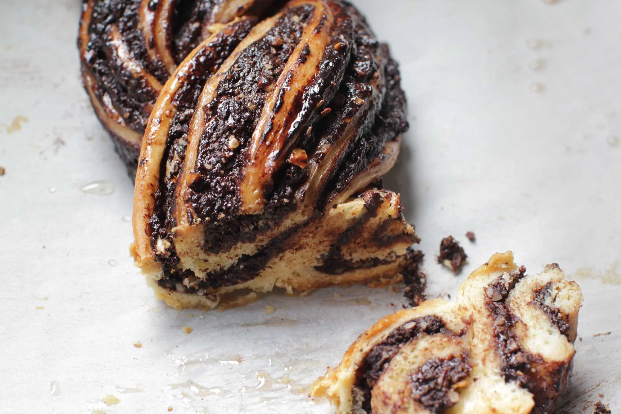le Krantz cake (ou Babka) — quelques choses