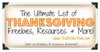 The Ultimate List of Thanksgiving Freebies & Resources — The Better Mom