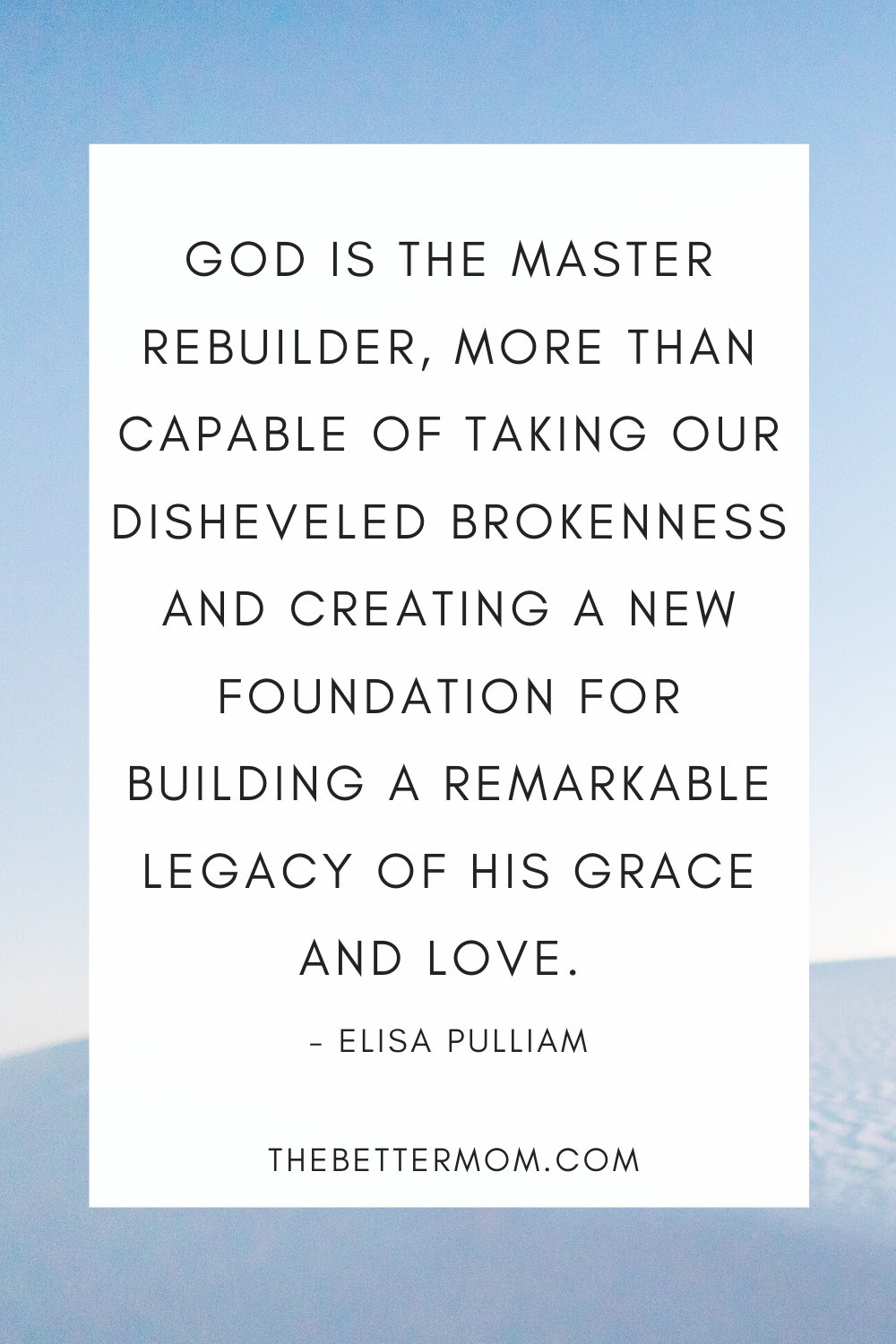 You Can Rebuild Your Legacy — The Better Mom