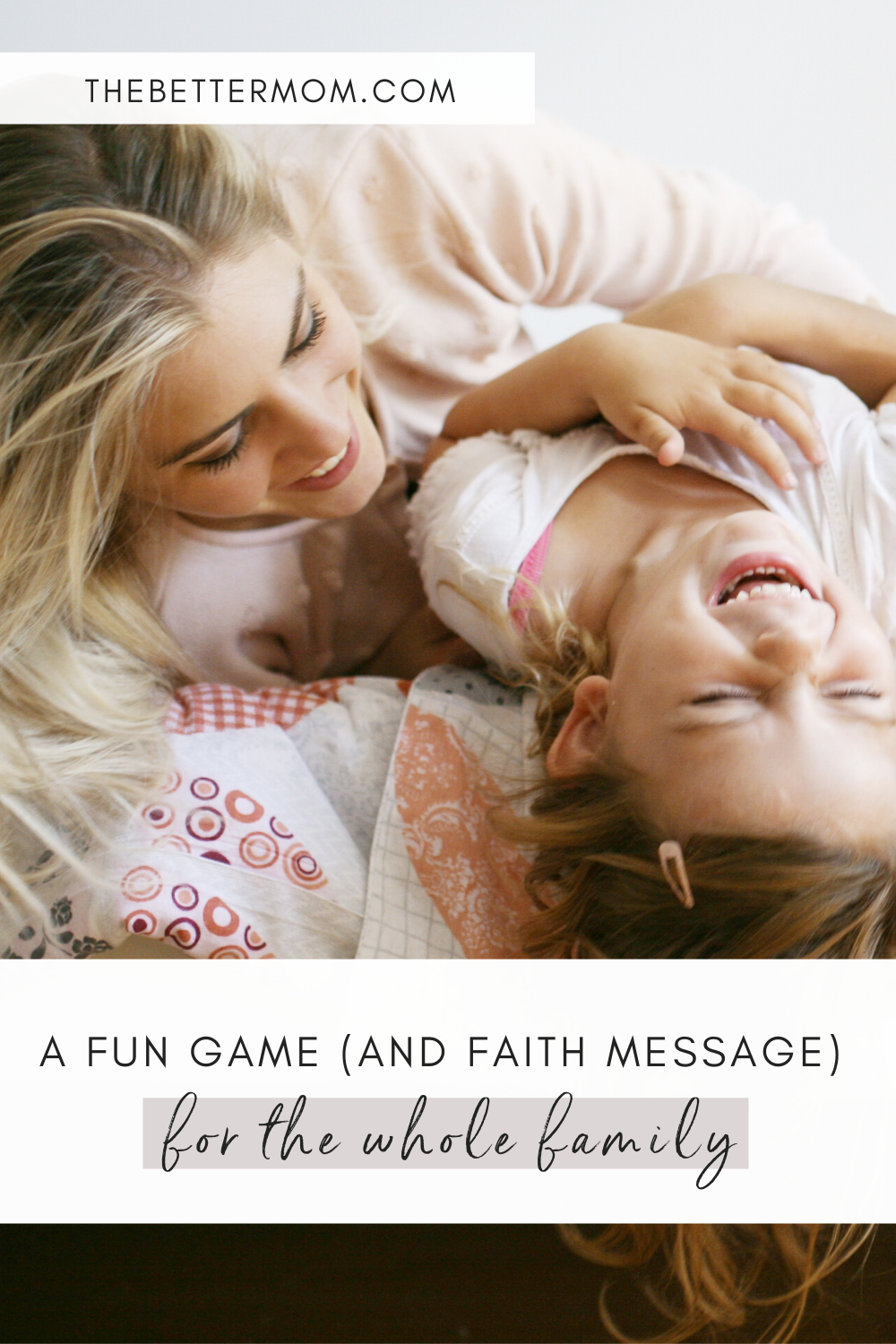 A fun game (and faith message) for the whole family! — The Better Mom
