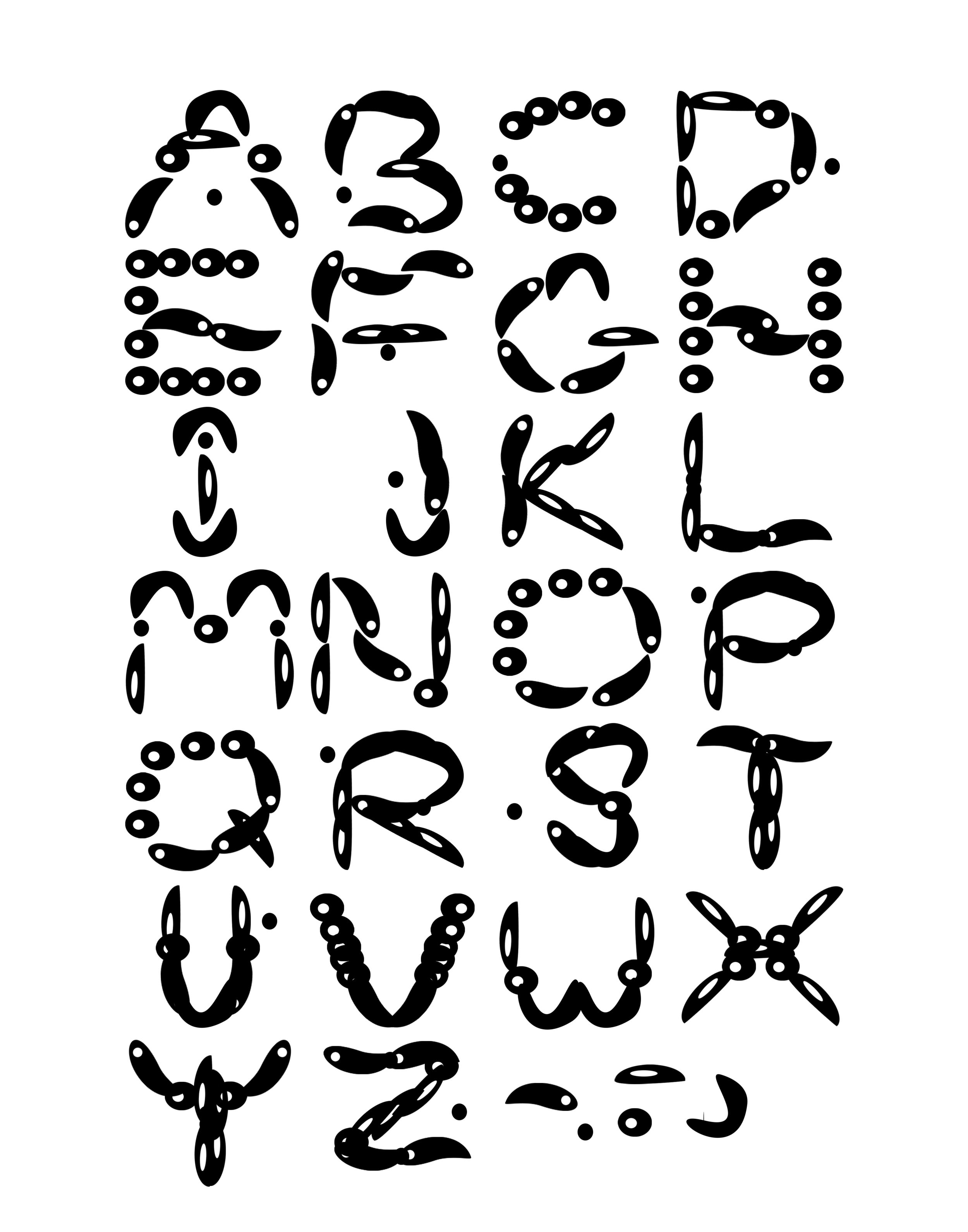 Modular alphabet — alexandros skouras