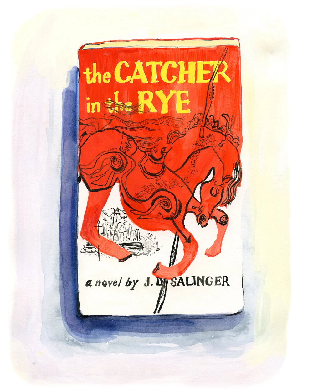 Catcher In The Rye Drawing