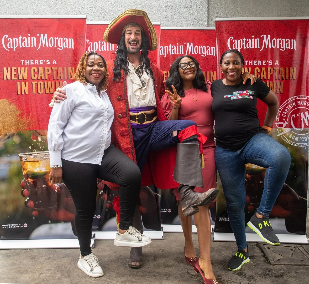 Captain Morgan Global Ambassador Arrives Nigeria, Hosts the Media Ahead ...