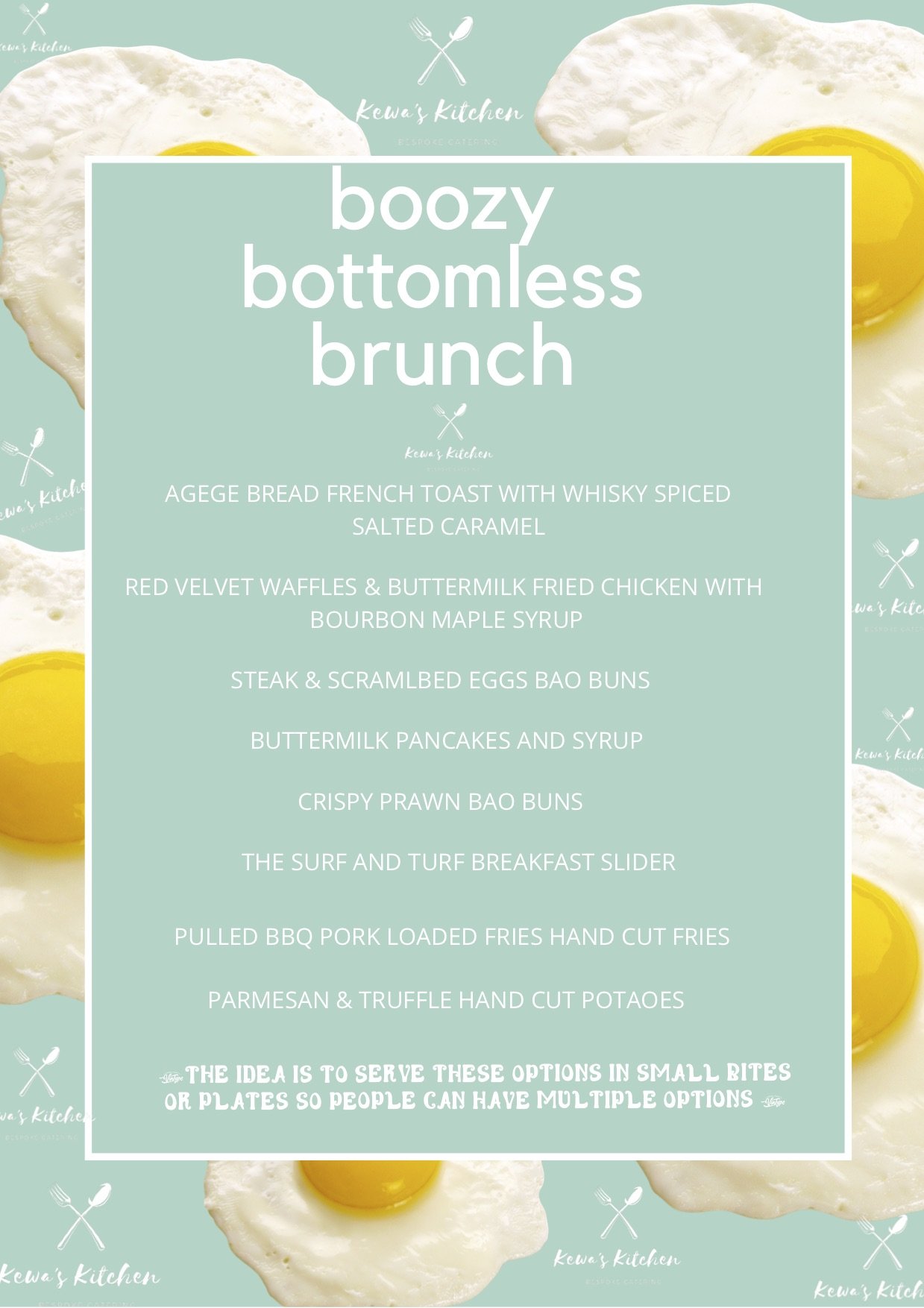Kewa’s Kitchen Has an Epic Menu Planned For Our Bottomless Brunch ...