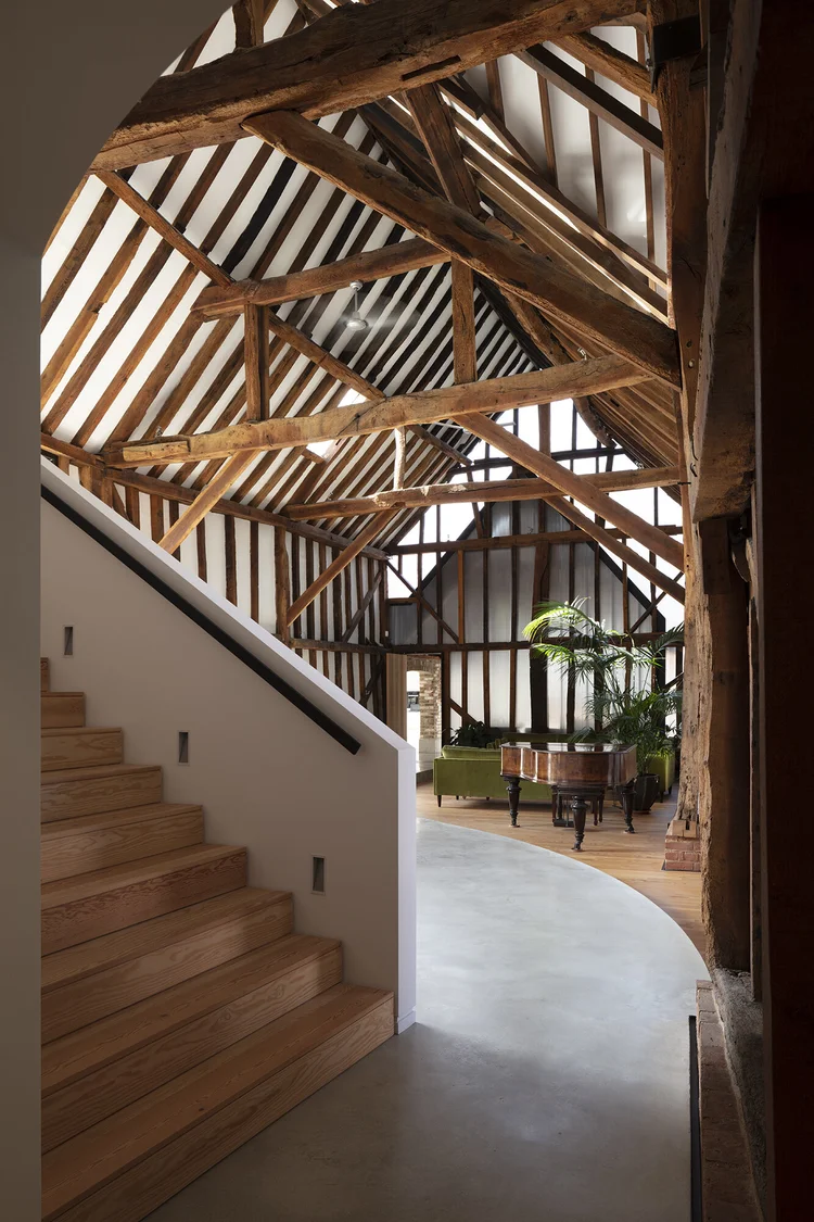 Oxhey Hall Barn, Watford, London — Fletcher Crane Architects